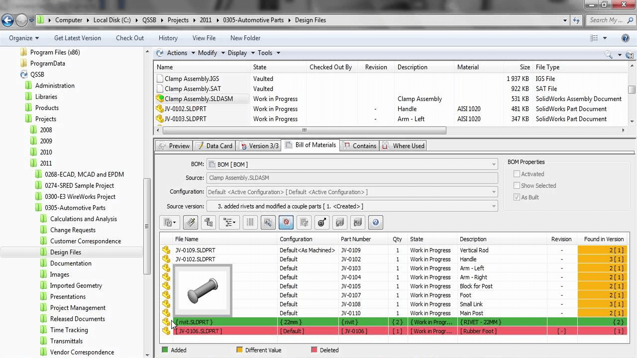 SOLIDWORKS PDM Standard: Platforma projektavimo ir gamybos padaliniams